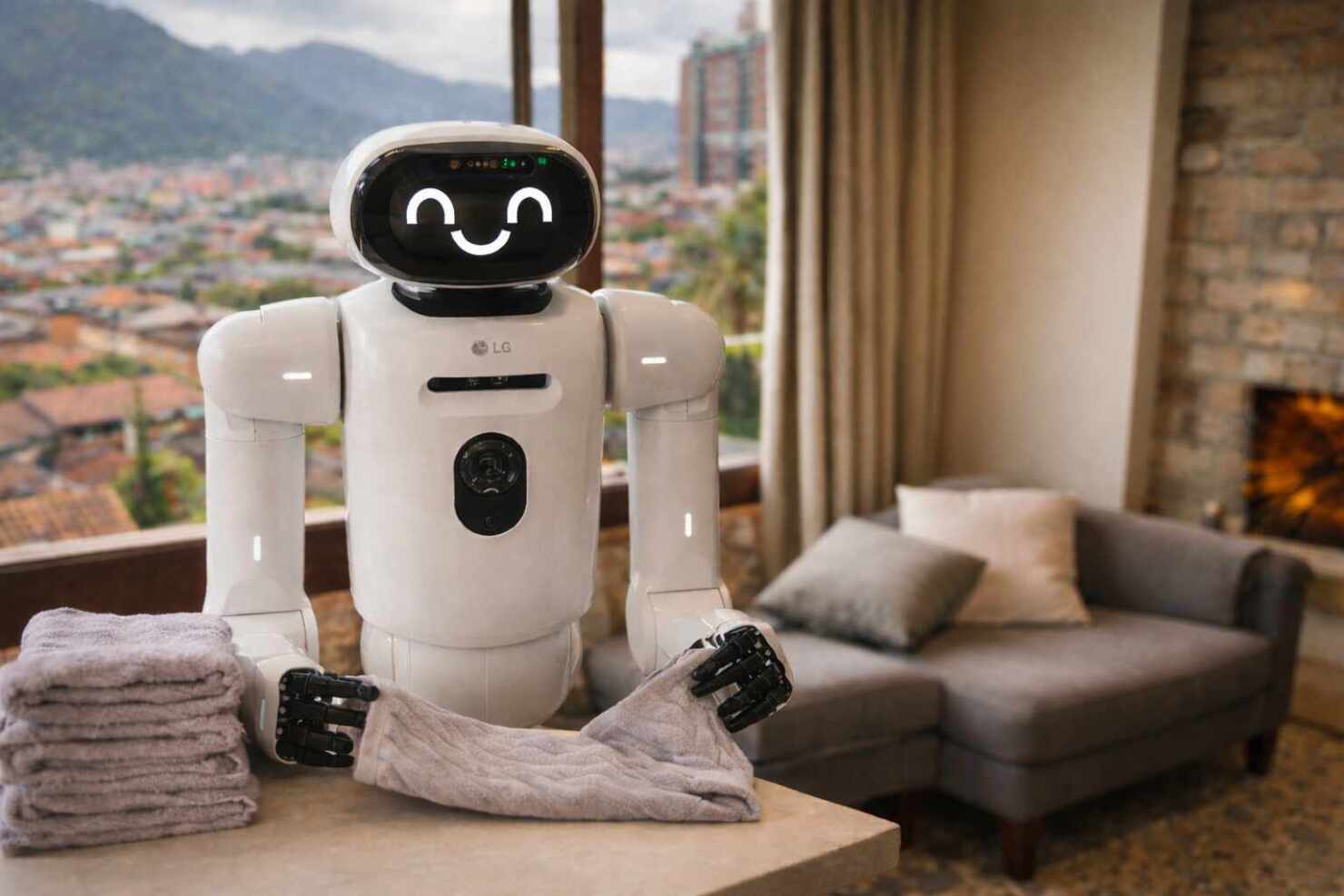 LG fabrica robot doméstico que cocina y dobla la ropa – El Clarinete